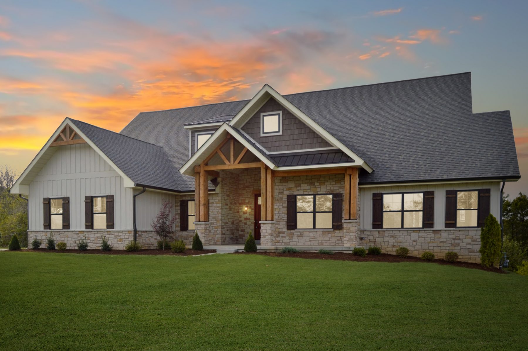 Pevely Farms Rustic Ranch | Hibbs Luxury Homes