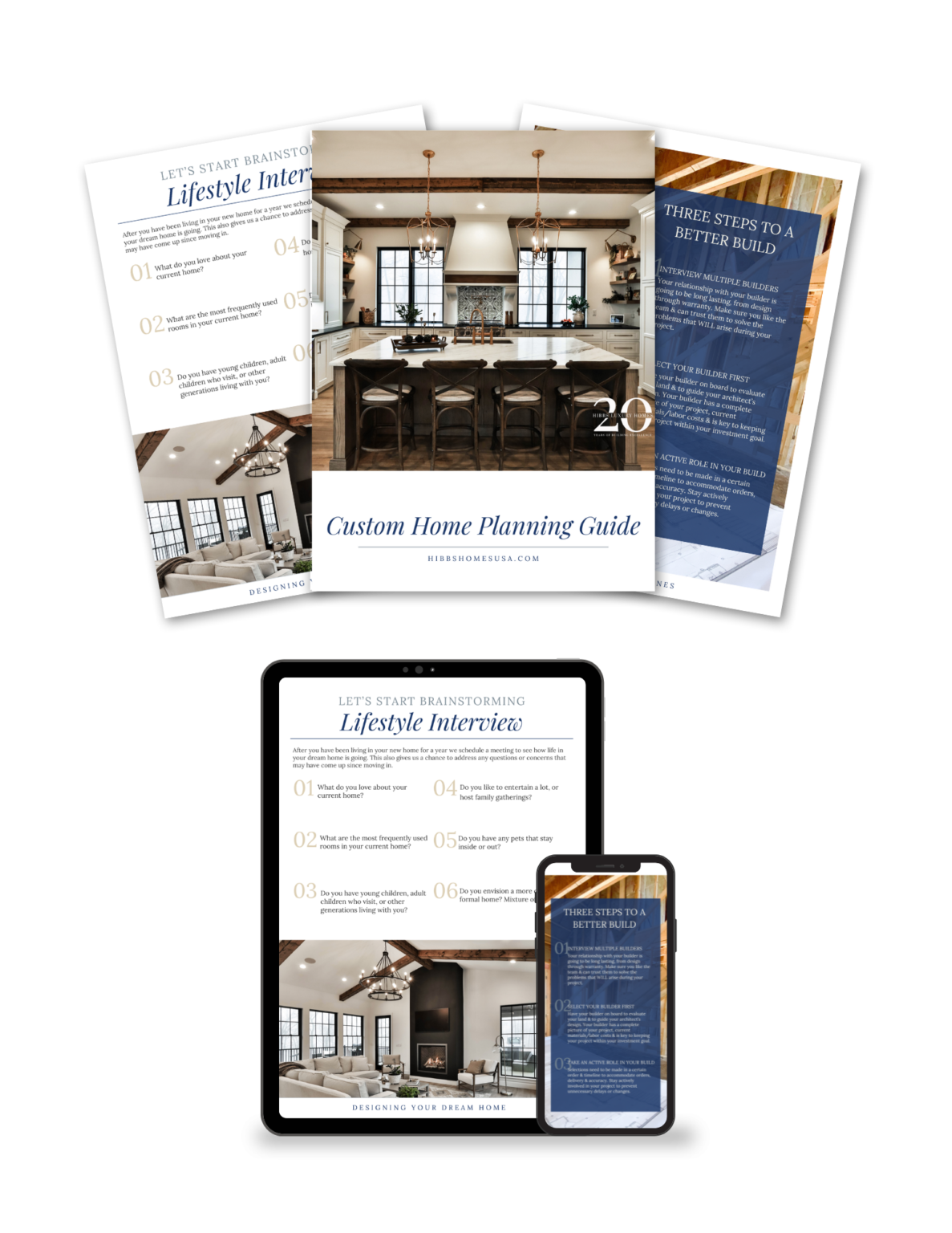 Request Your Custom Home Planning Guide | Hibbs Luxury Homes St Louis, MO